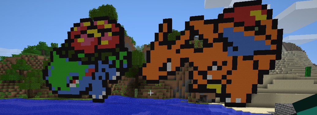 Pokemon Project: Generation 1 Starters 3rd Stage Part II Minecraft Map