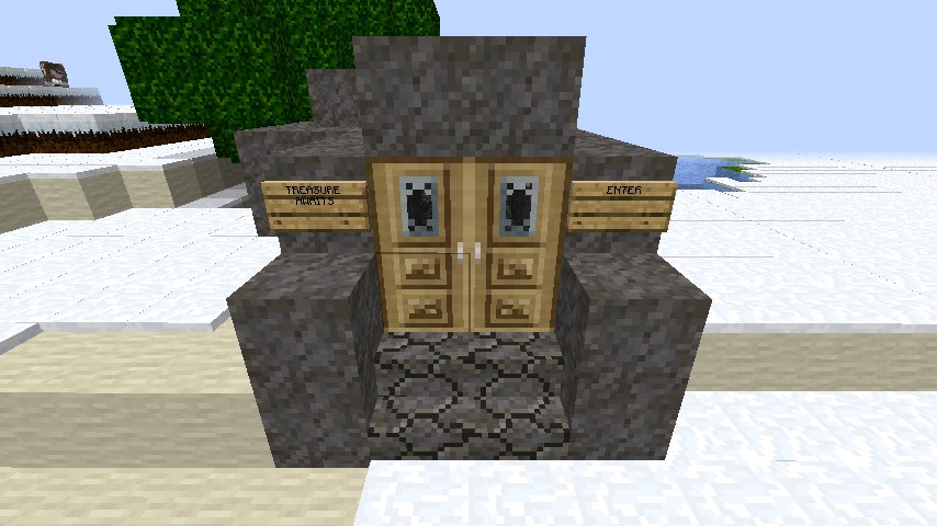 Treasure & Info Minecraft Map