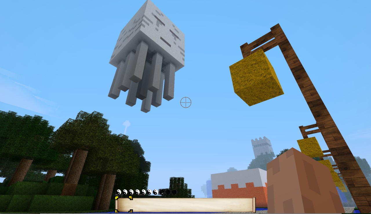 giant ghast spawn point Minecraft Map