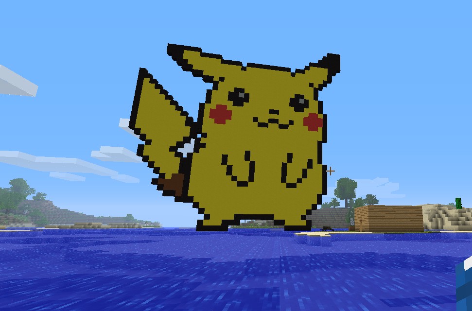 Pokemon Project: Pikachu Minecraft Map