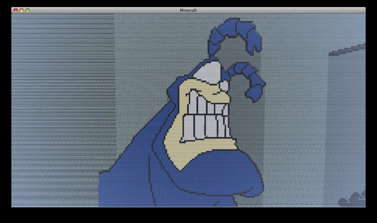 PIxel Art #9 - The Tick!!! Minecraft Project