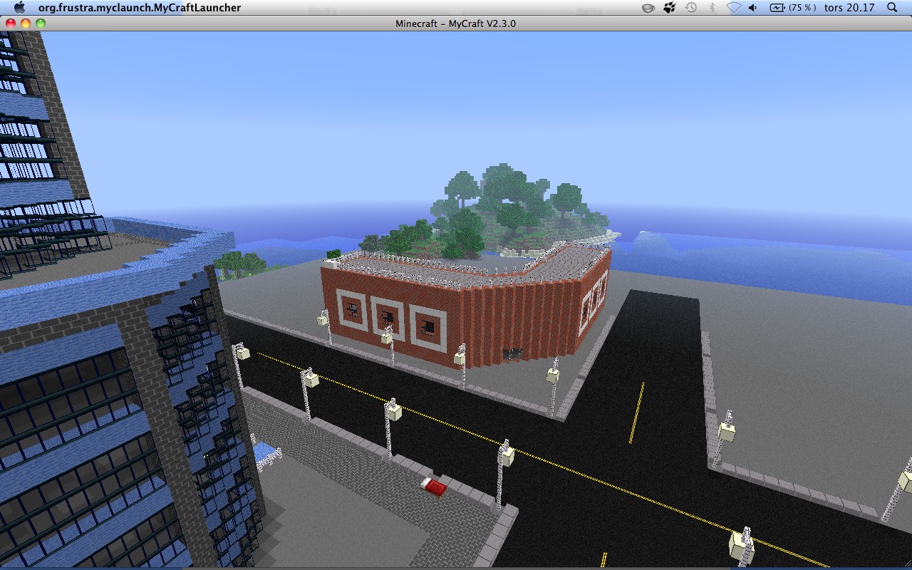 Building with IRL scale, kinda Minecraft Map