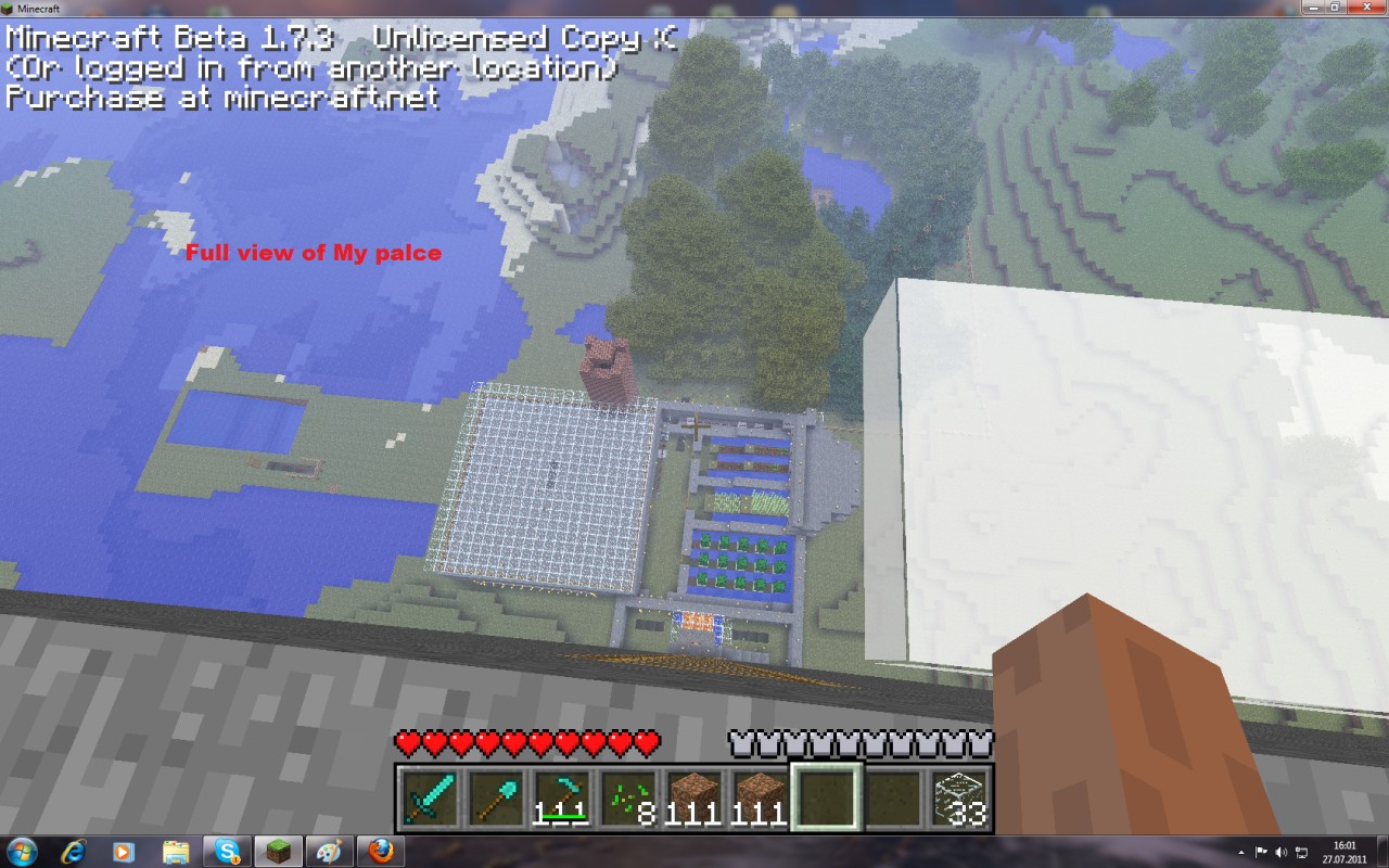 A little house for novice Minecraft Map