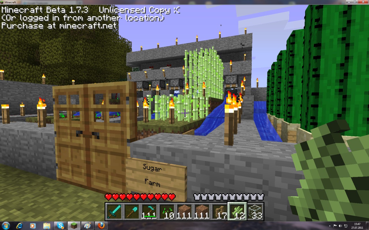 A little house for novice Minecraft Map