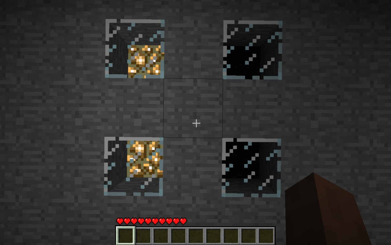 Ten button double four digit PIN Minecraft Map