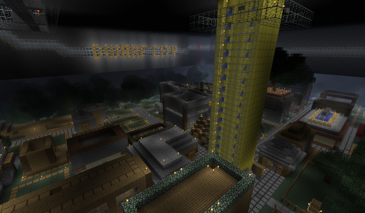 Dwarf City Minecraft Map