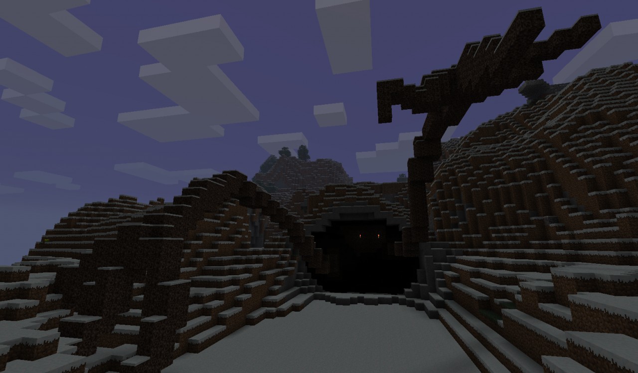 The creeping monster Minecraft Map