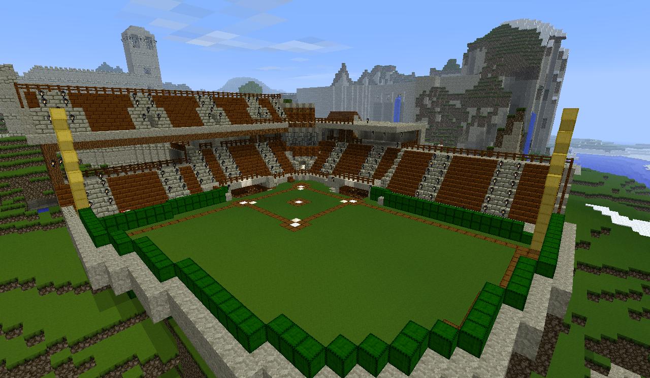 Baseball Stadium Minecraft Map