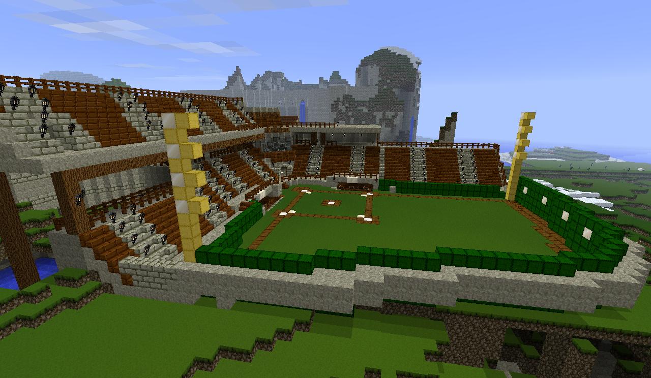 Baseball Stadium Minecraft Map