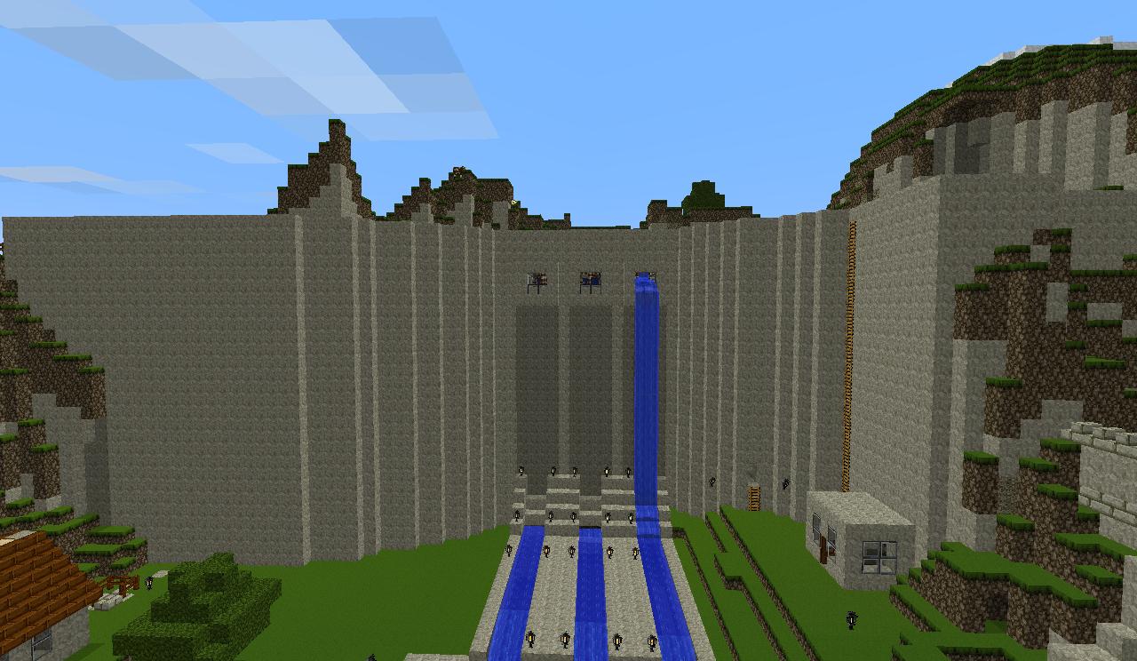 Minecraft Dam Minecraft Project