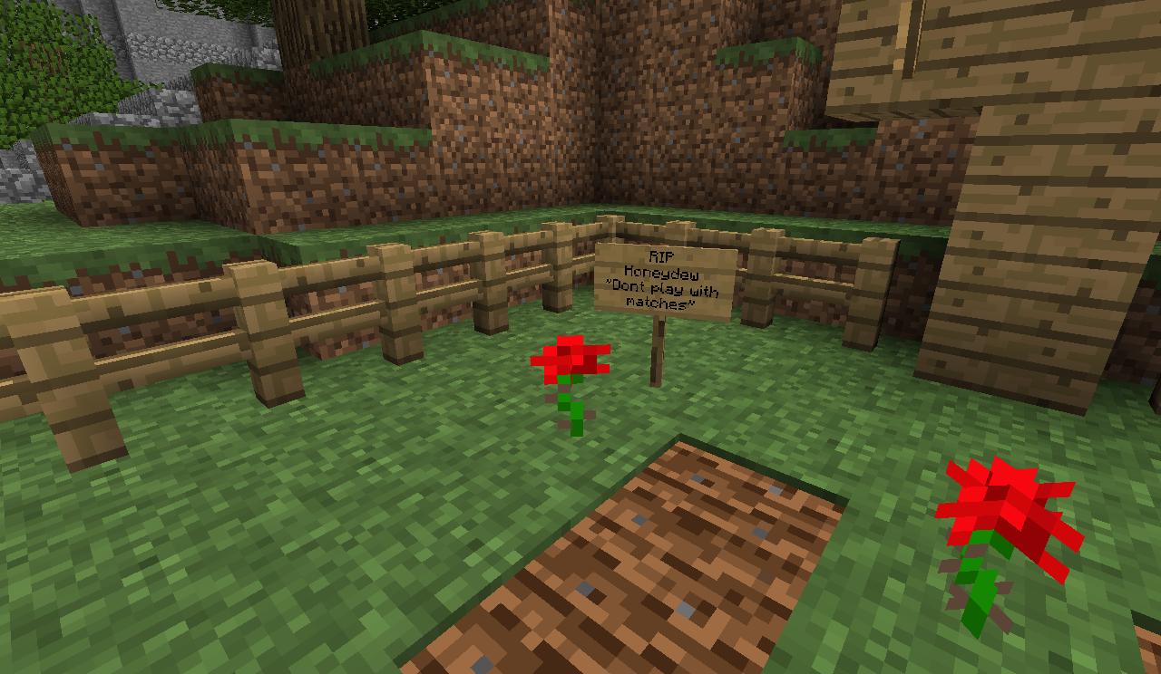 Yogscast memorial gardens Minecraft Map