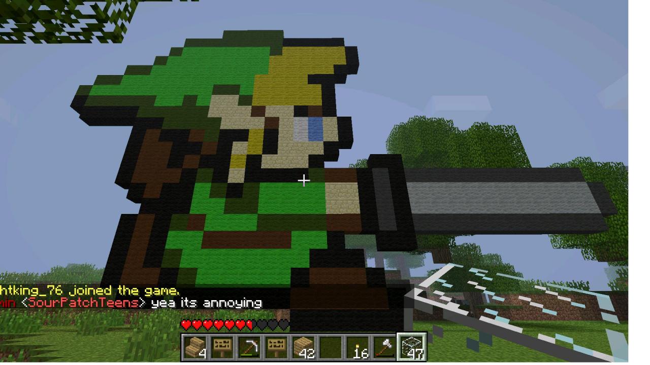 link Minecraft Map