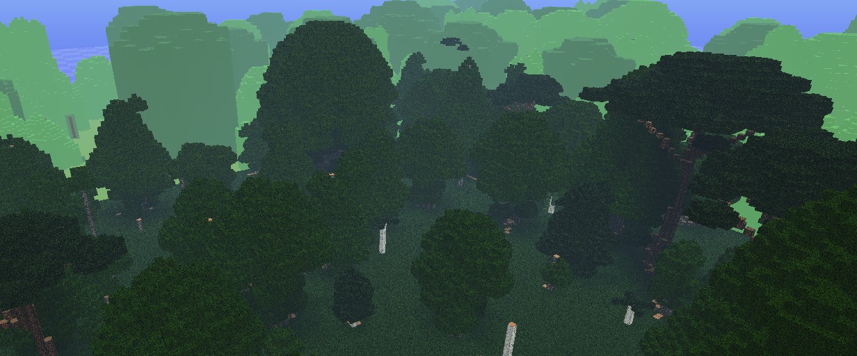 forest survival map Minecraft Map