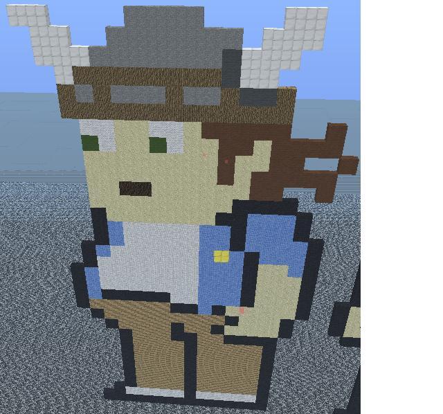 Todd from Code Monkeys Minecraft Map