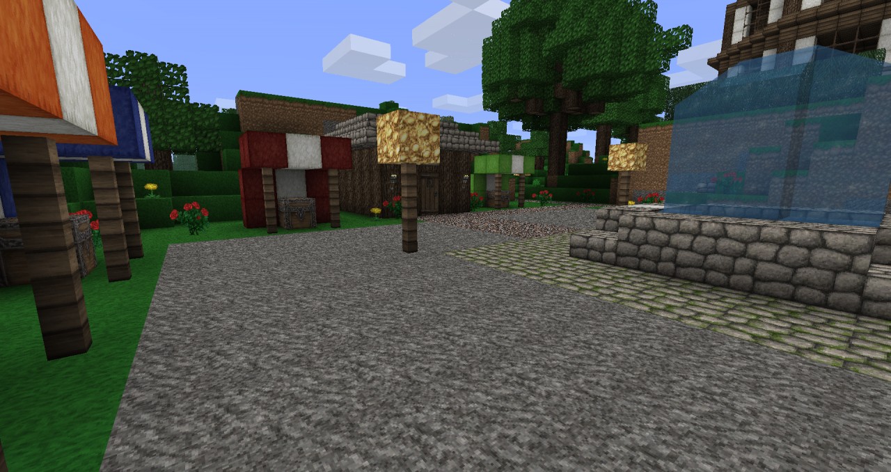 Winchester Town Square Minecraft Map