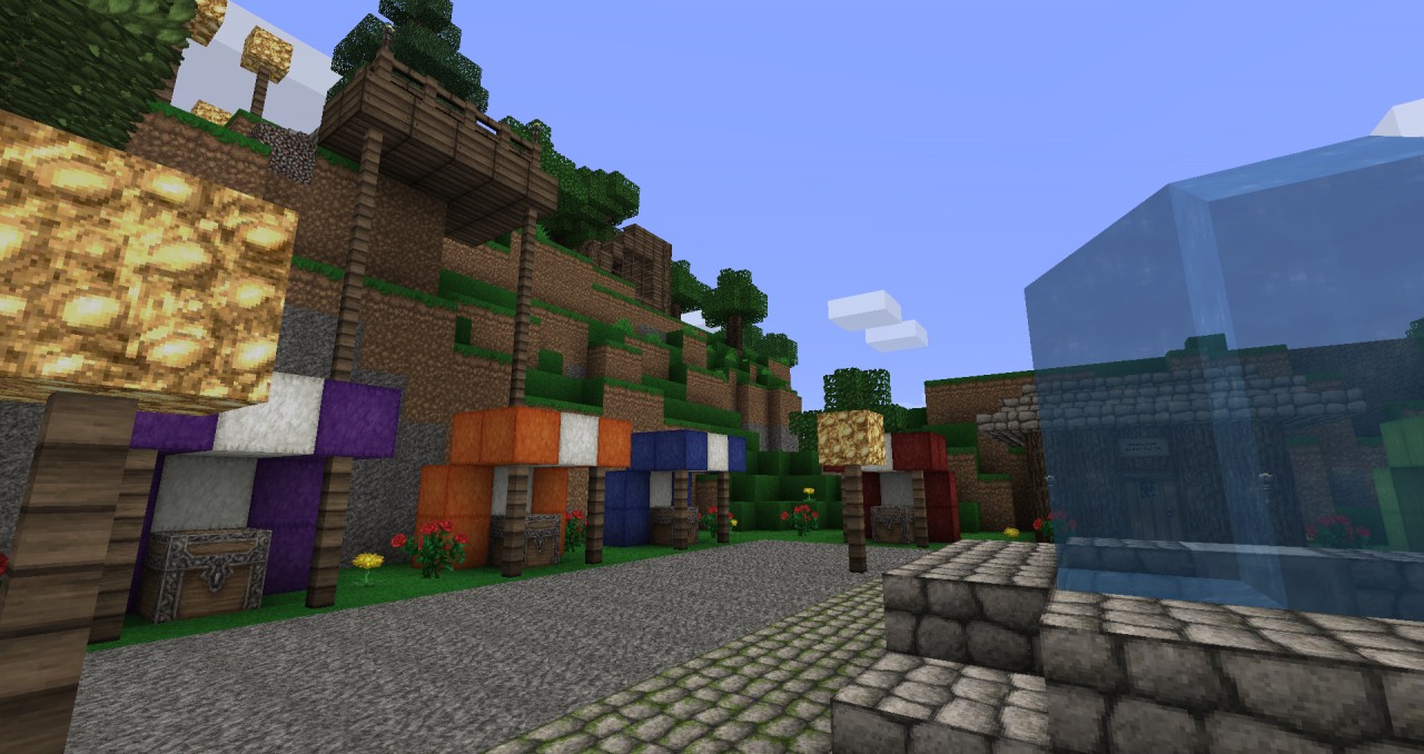 Winchester Town Square Minecraft Map