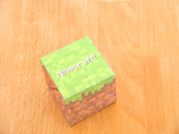 Minecraft popup gift cube Minecraft Map