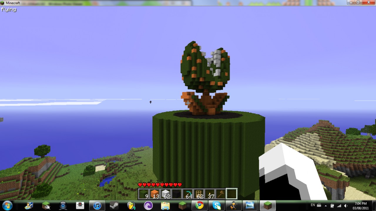 Piranha Plant 3D Minecraft Map