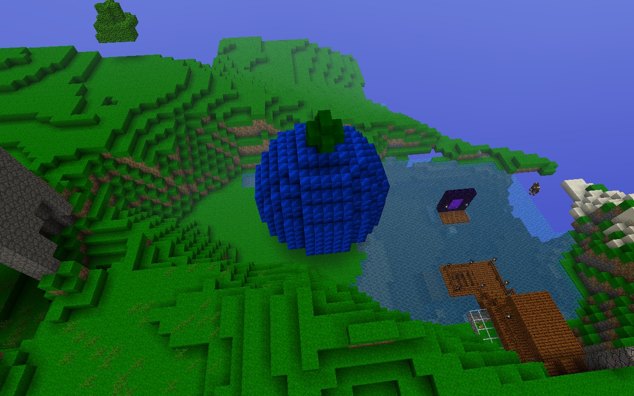 Giant BlueBerry! Minecraft Map
