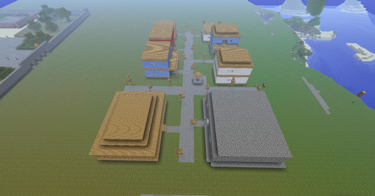 small village Minecraft Map