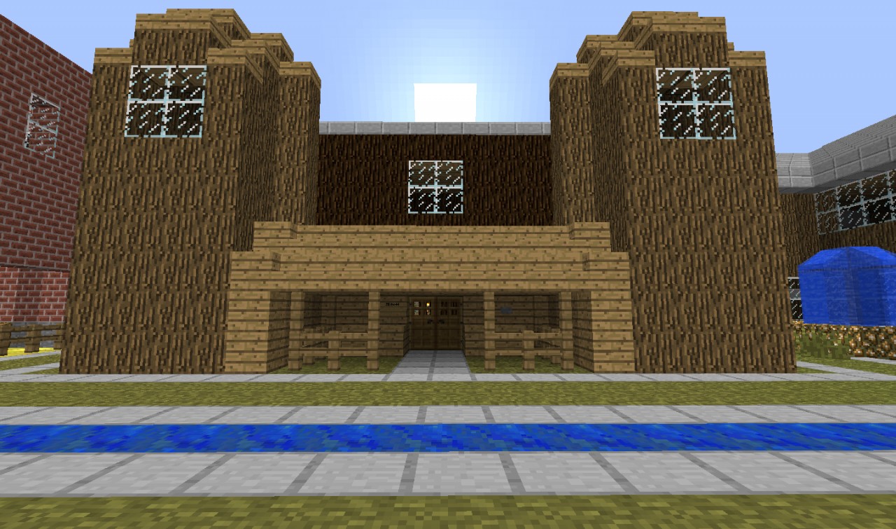 Standard Wooden House Minecraft Map