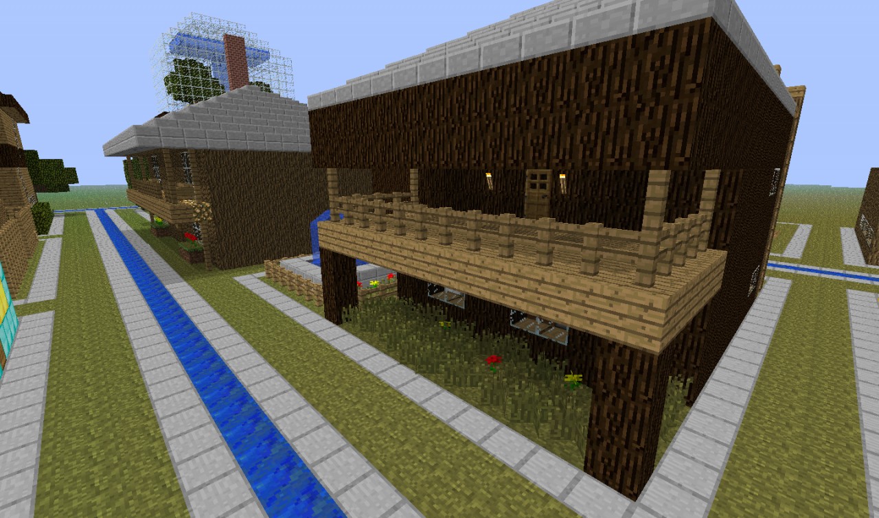 Standard Wooden House Minecraft Map