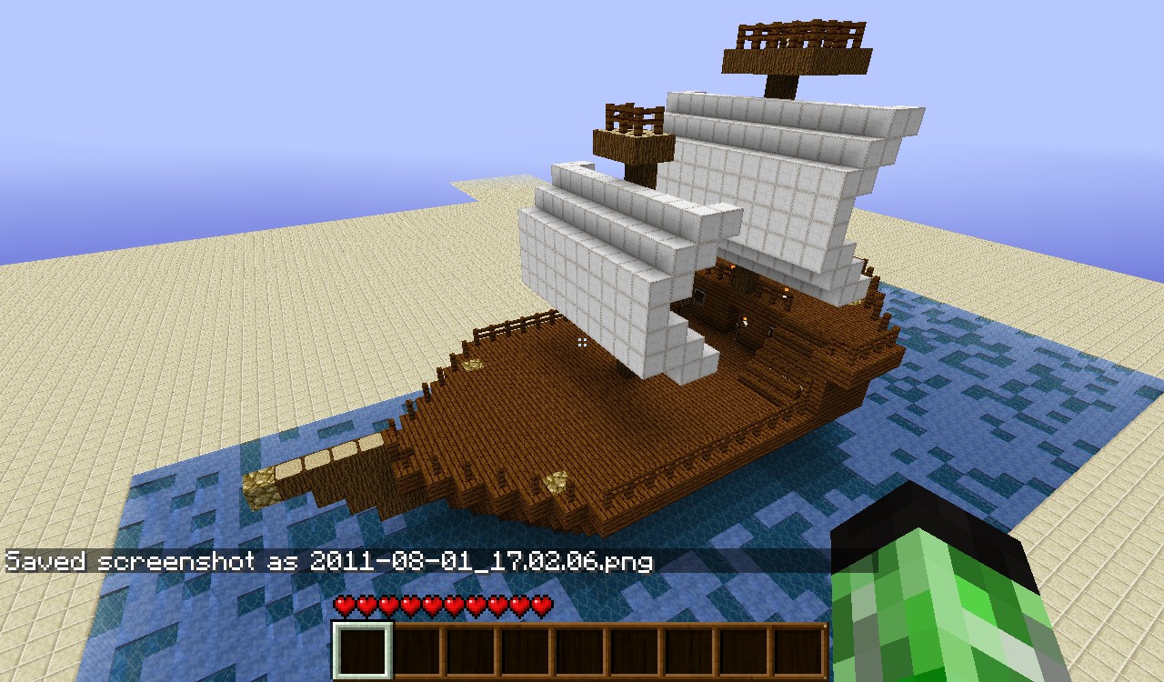 Small Ship Minecraft Map