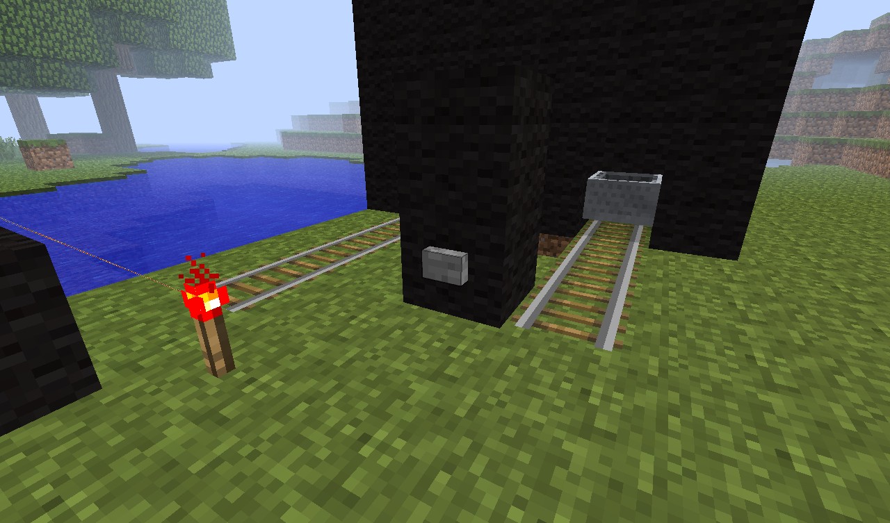 minecart dispenser Minecraft Map