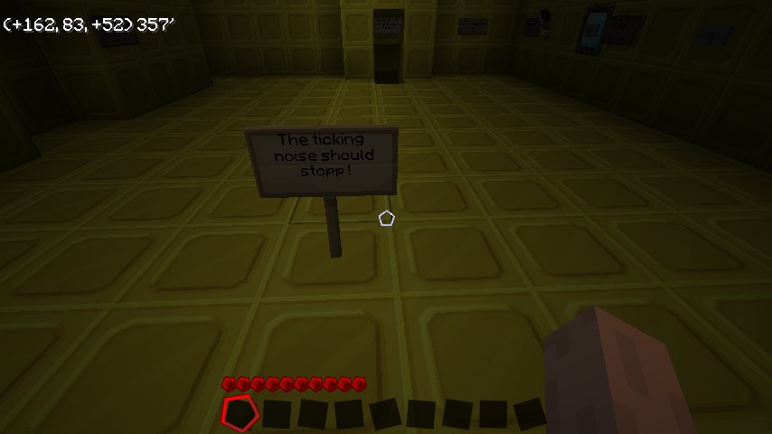 5 button lock. Minecraft Map