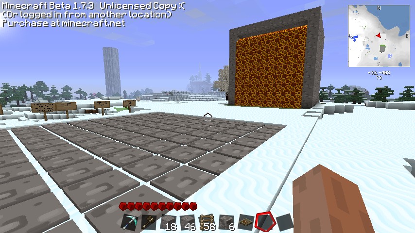 Minecraft firewall Minecraft Map