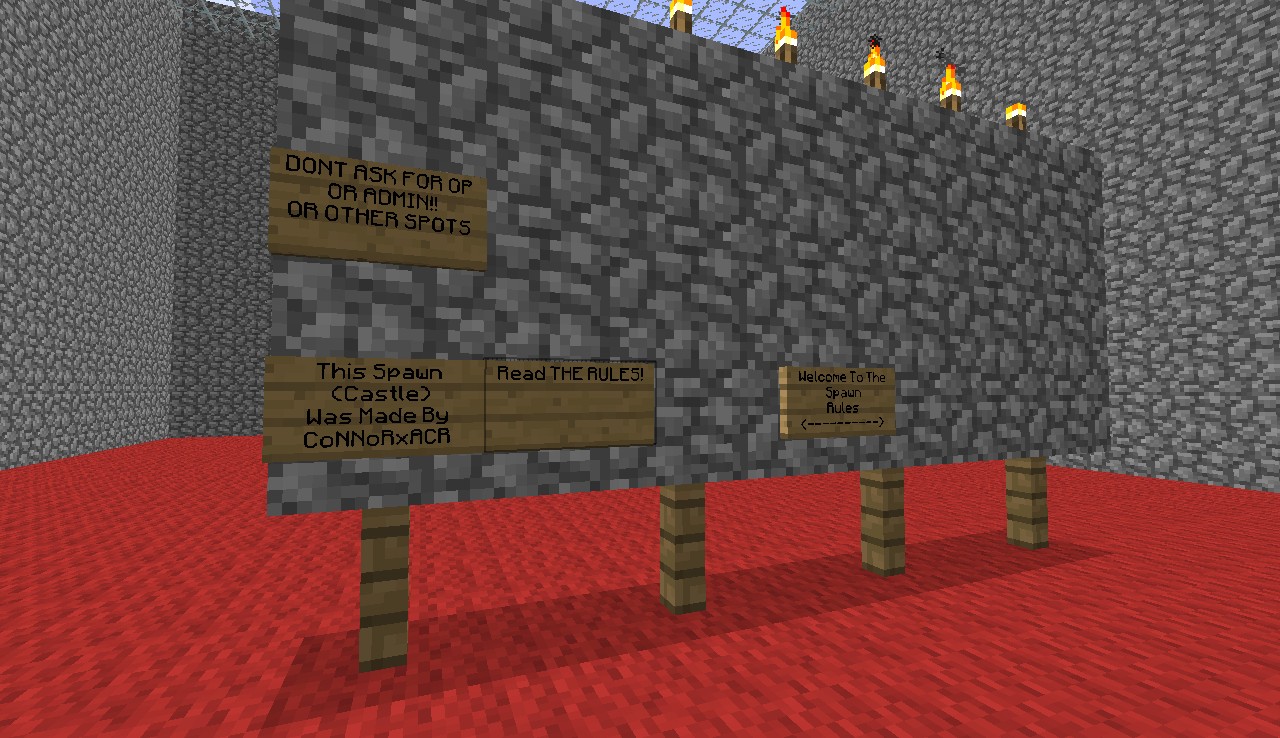 Server Spawn Room Minecraft Map