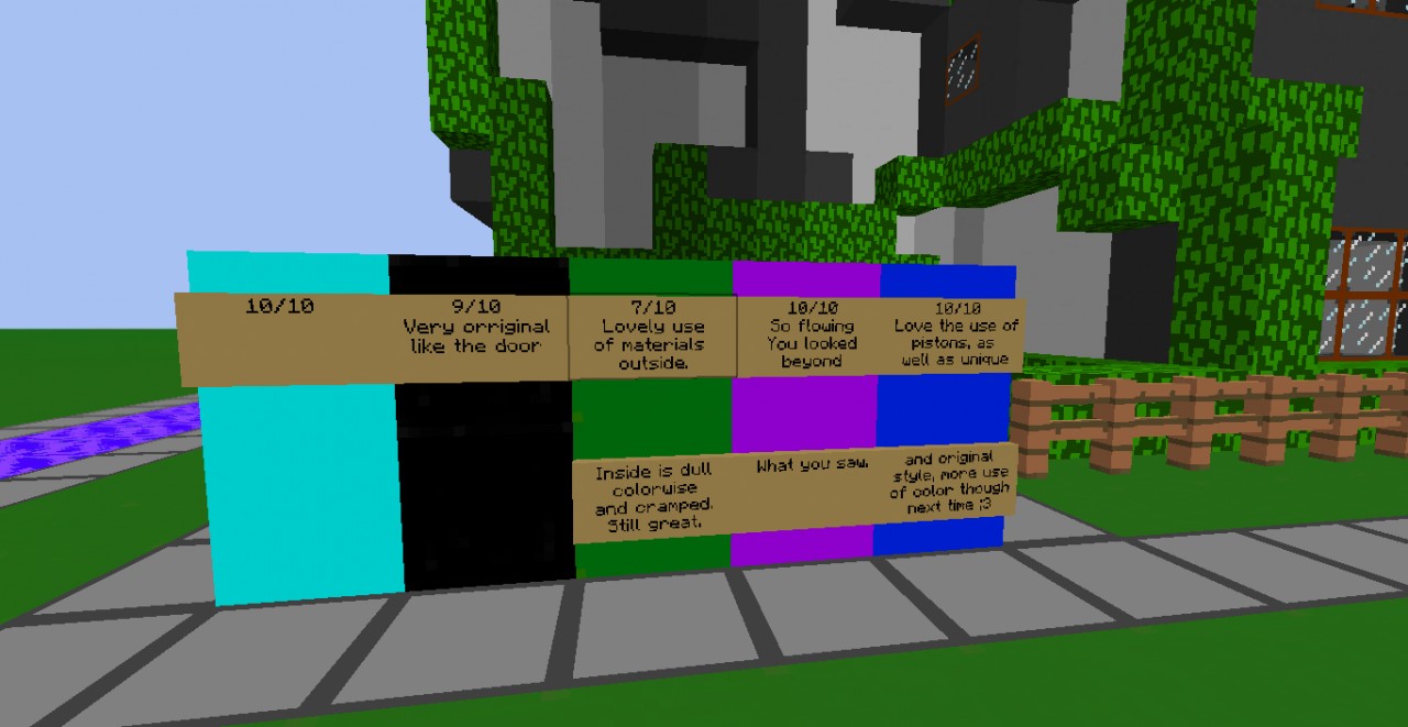 Modern House - Pistons Minecraft Map