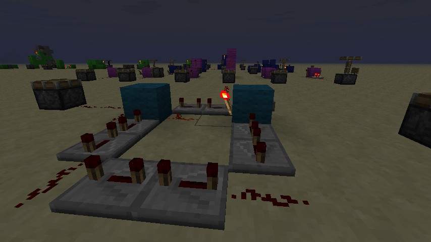 Basic circuit reference Minecraft Map