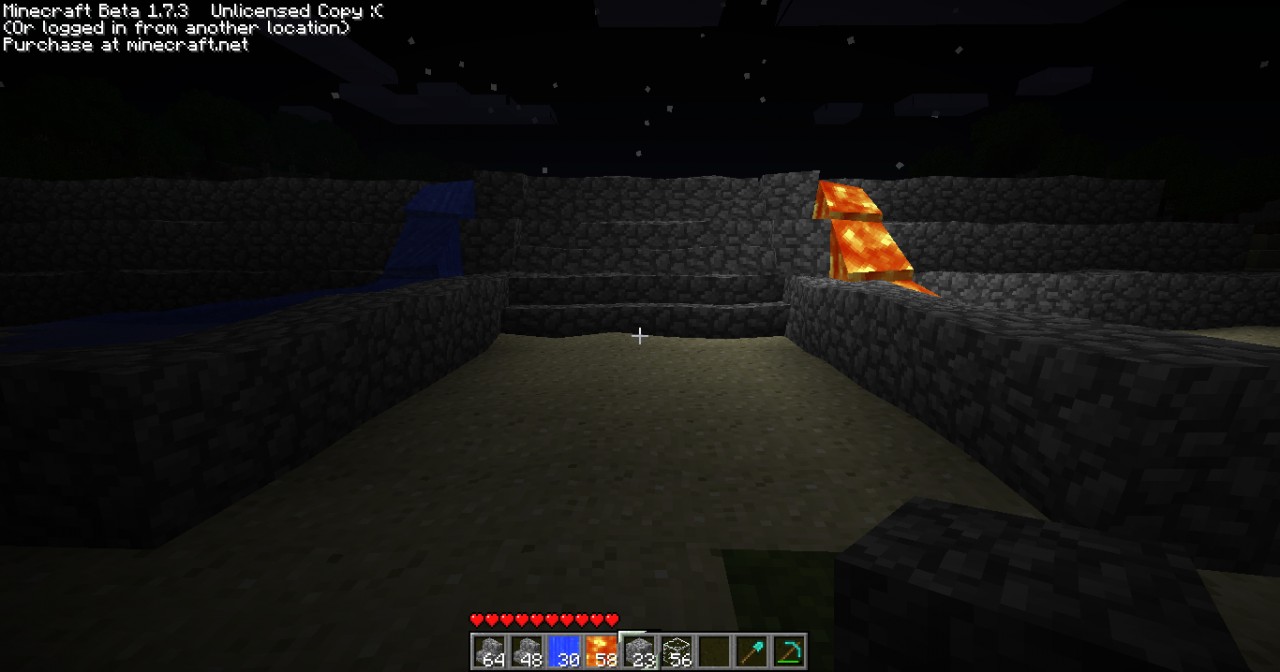 Obsidian - Cobblestone maker! Minecraft Map