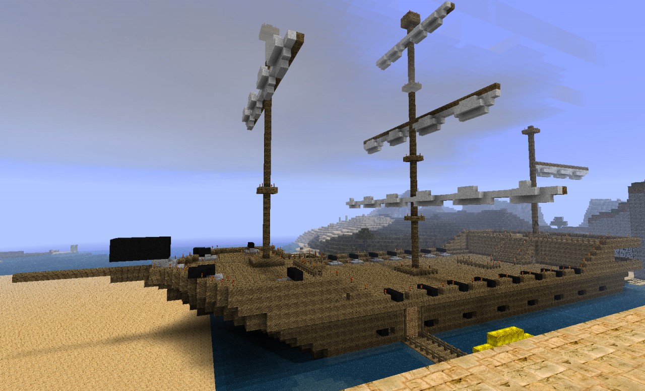 Ship: HMS Egypt Minecraft Map