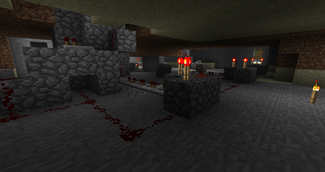 PvP Arena With Redstone Counter Minecraft Map