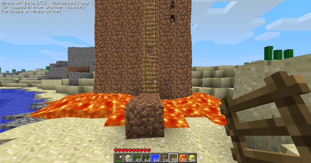 Dig and Find Minecraft Map