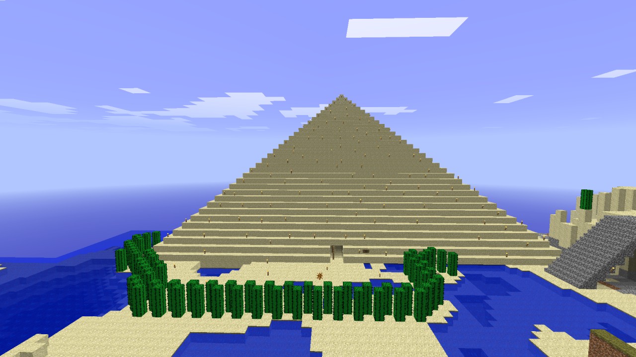 Tropical Pyramid Paradise! Minecraft Map