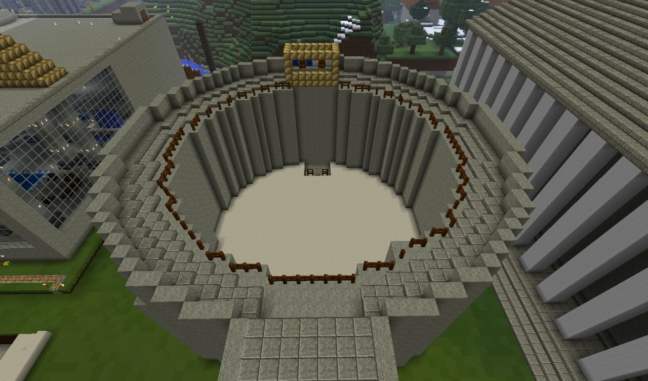 small minecraft coliseum Minecraft Map
