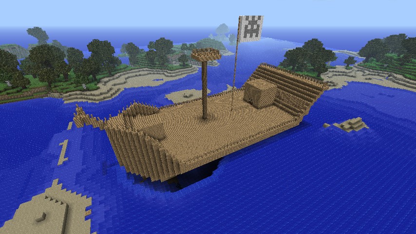 Pirate Ship Minecraft Map