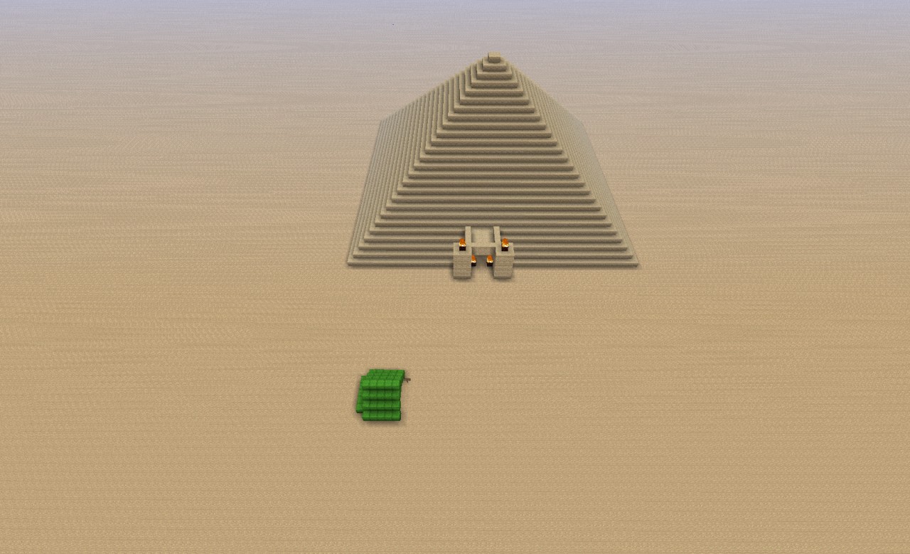 The lost pyramid Minecraft Map