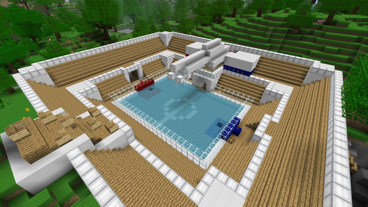 Ice Blocky Arena Minecraft Map