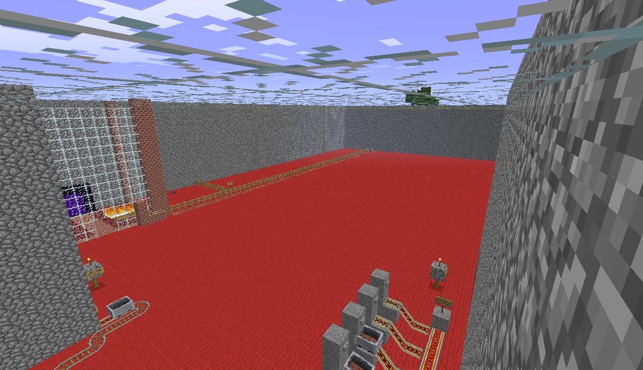 Server Spawn Room Minecraft Project