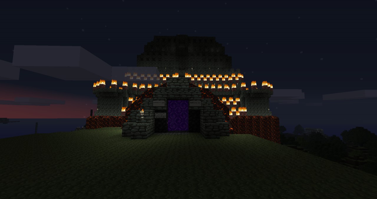 Digital Warzone - Molten Castle Minecraft Map