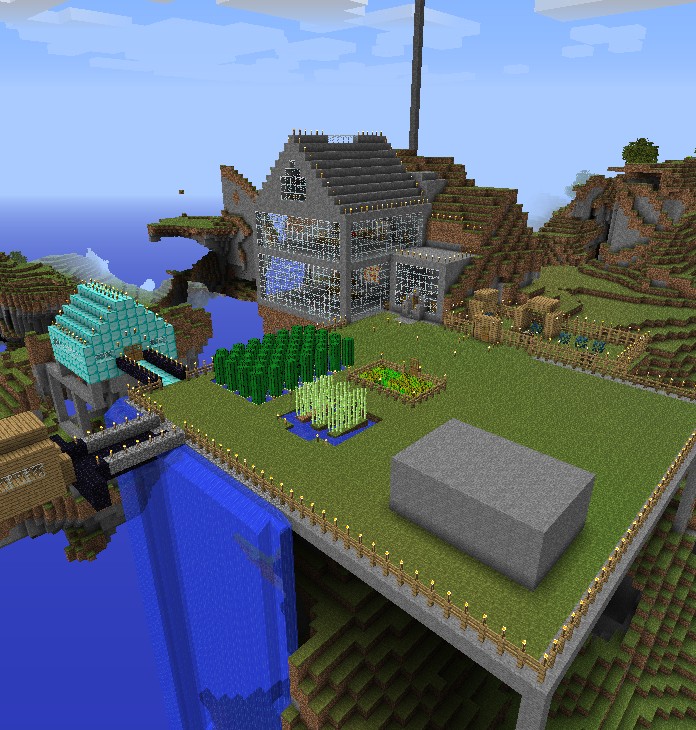 SKYLANDS SAVE Minecraft Map