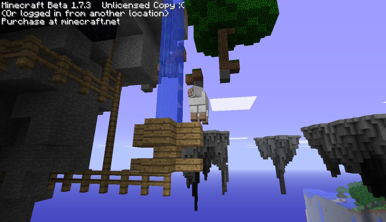 Floating Island House(Tranquility Island) *READ DESCRIPTION* Minecraft Map