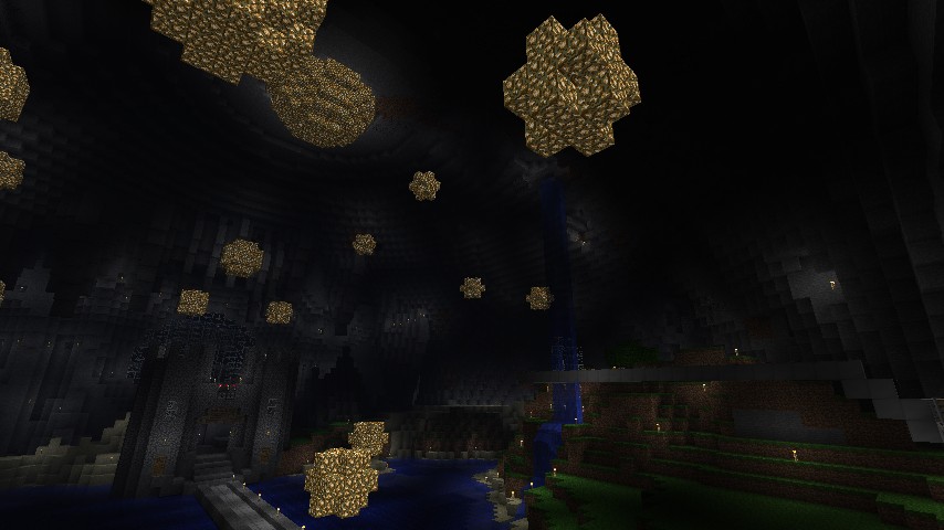 cavern of fallen stars Minecraft Map