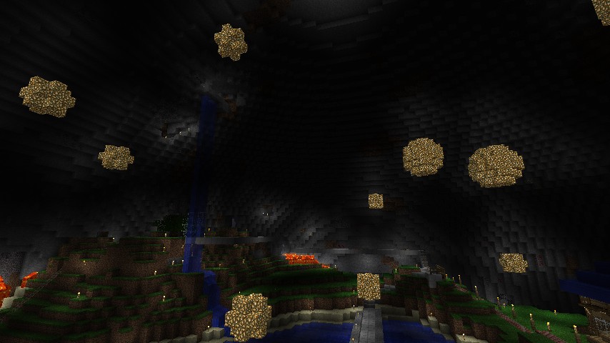 cavern of fallen stars Minecraft Map