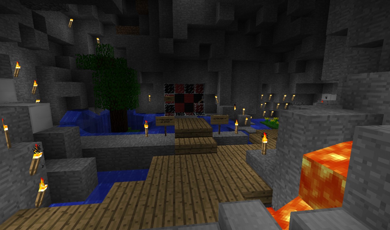 My den Minecraft Map