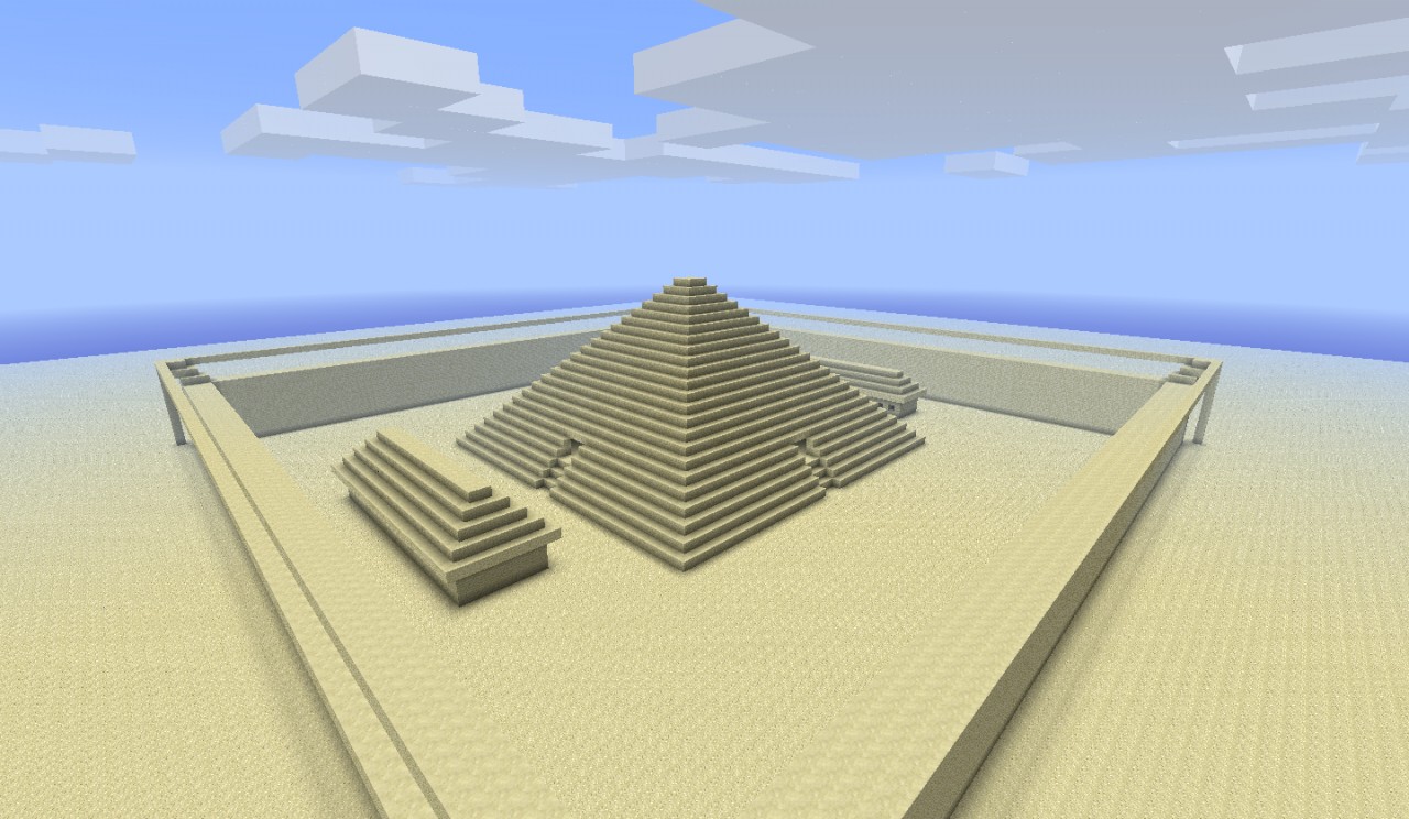 Sandstone Pyramid Minecraft Map